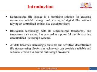 Decentralized File Storage System using Blockchain-1.ppt