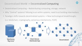 APIA2018 - Alexann Zhang - Decentralized Fog Computing World | PPTX