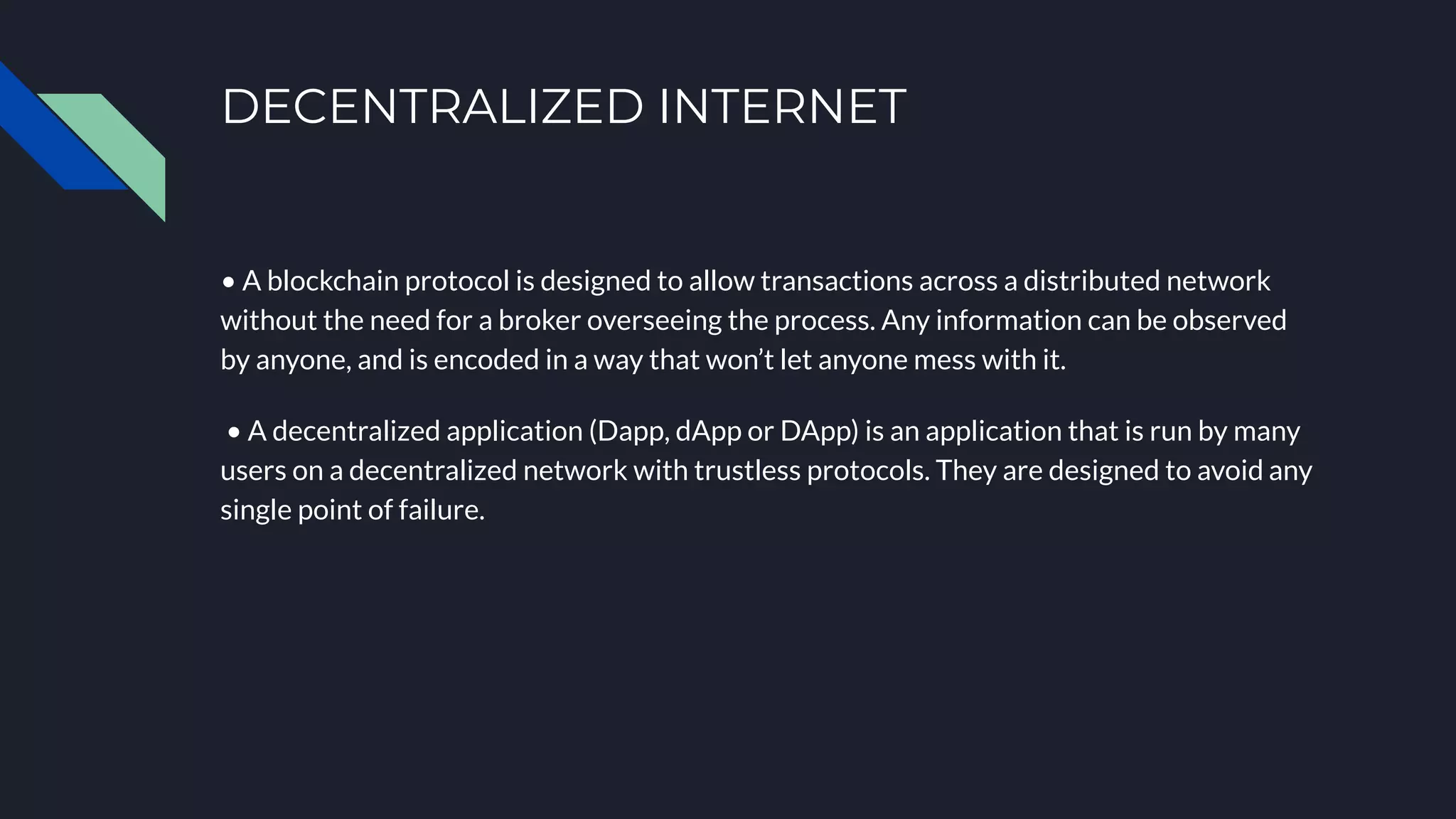 Decentralized internet | PDF