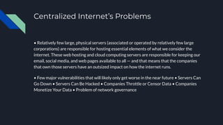 Decentralized internet | PDF