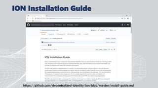Decentralized layer2 network ION | PPTX