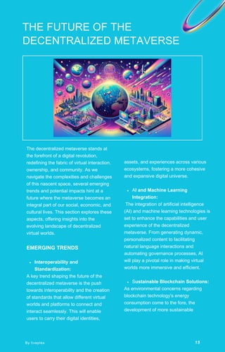 DECENTRALIZED METAVERSE | PDF