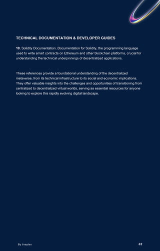 DECENTRALIZED METAVERSE | PDF