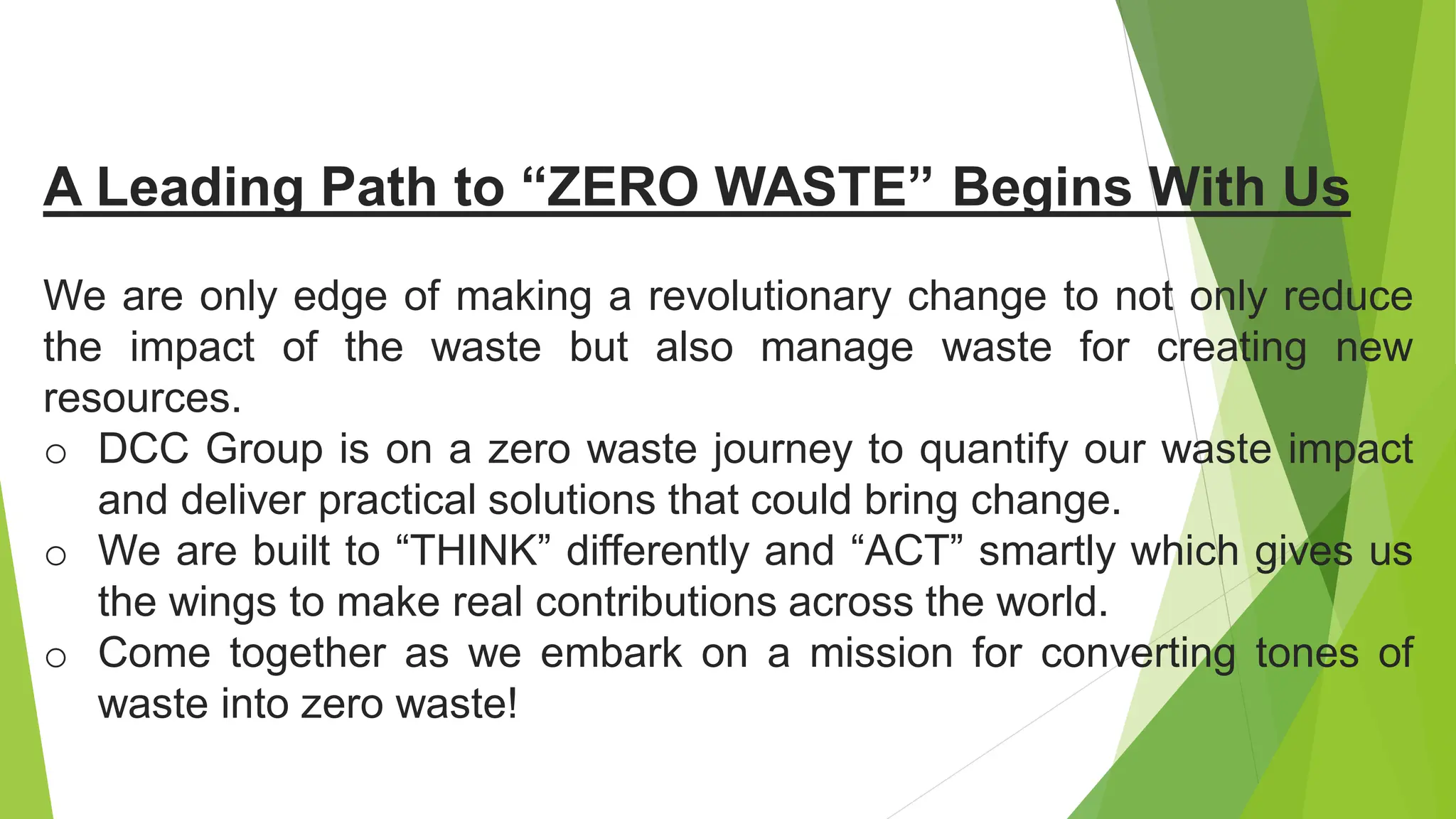 Decentralized Zero-Waste: Maximizing Recycling, Minimizing Waste | PDF
