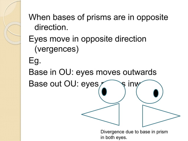 Decentration and prismatic effect in lens (1) | PPTX