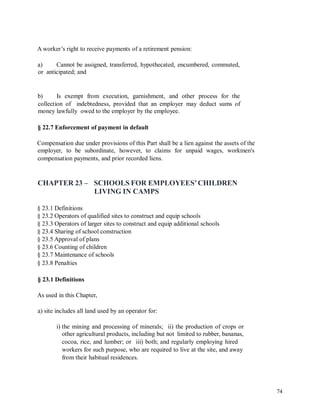 Decent work Act of Liberia (passed into law) | PPTX