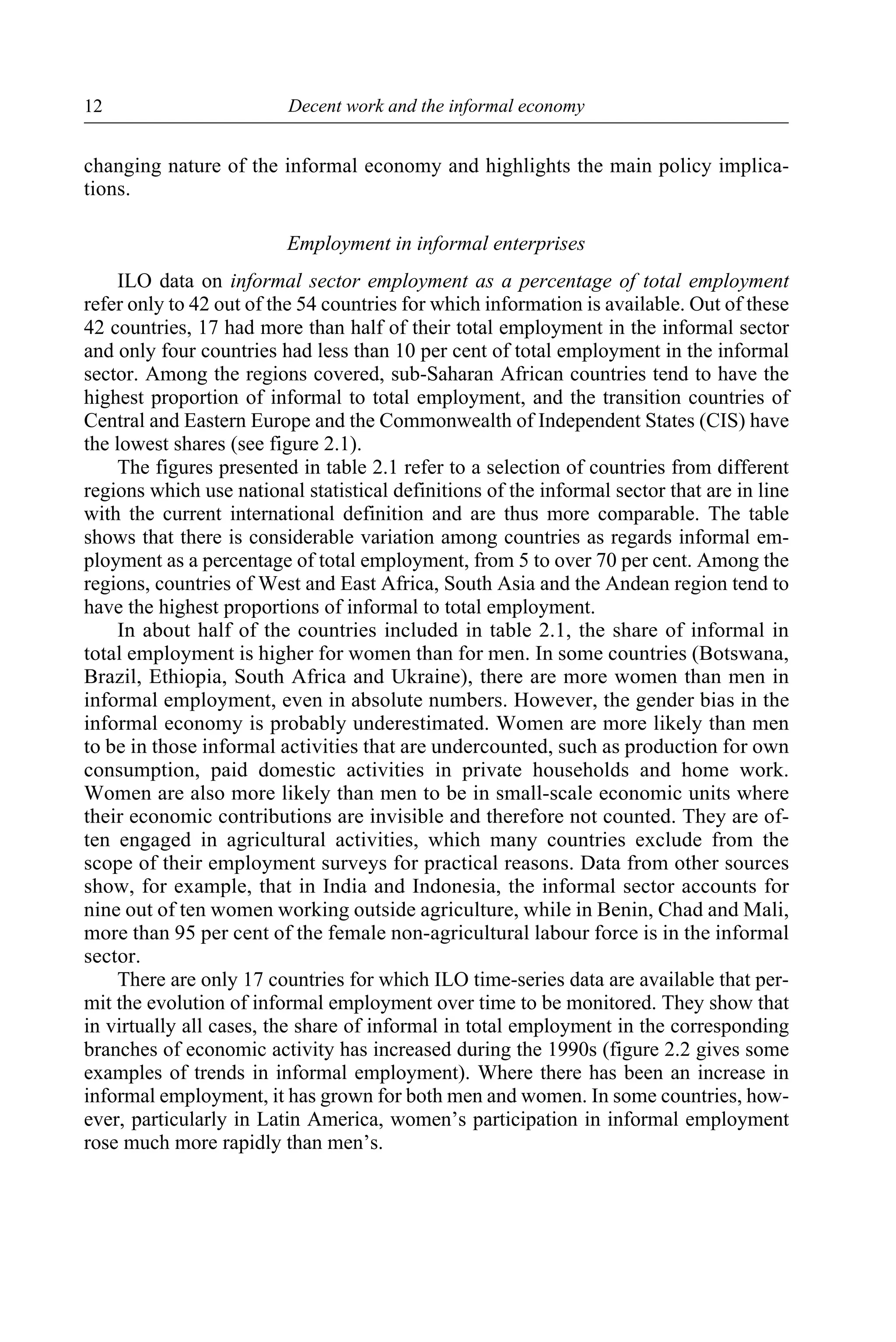 Decent work and the informal economy | PDF