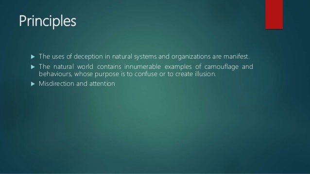 Deception. An overview in Cybersecurity | PPTX