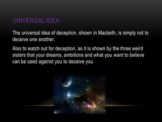 Deception in macbeth mary beth | PPT
