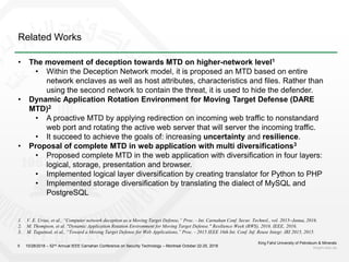 Deception towards Moving Target Defense | PPTX