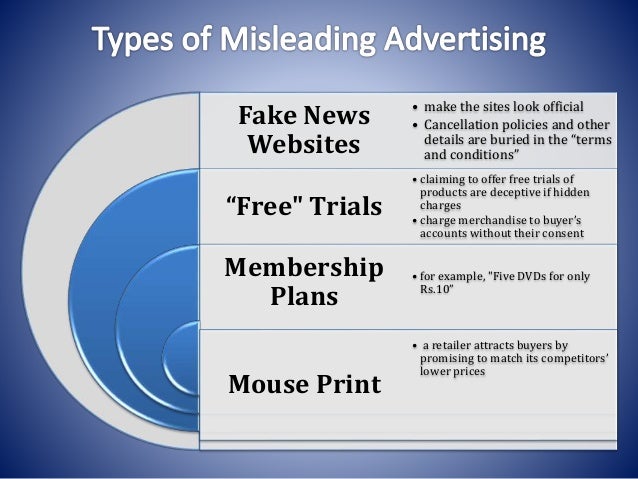 Deceptive advertisement and consumer behavior (E Commerce) Deceptive advertisement and consumer behavior (E Commerce)
