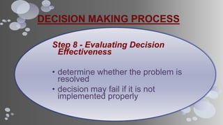 Decesion by faisal hayat | PPTX