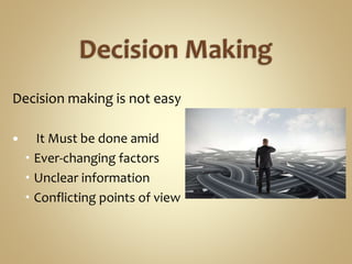 Decision making process | PPTX