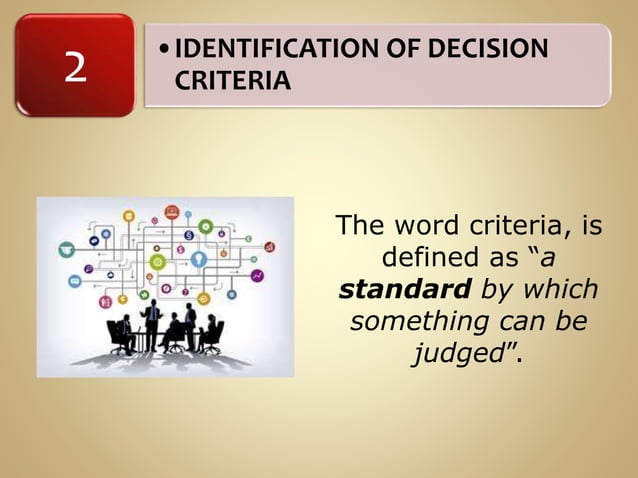 Decision making process | PPTX
