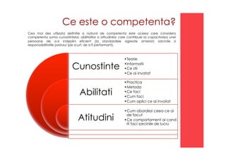 De ce tablou de competente_Aura Serea | PPT