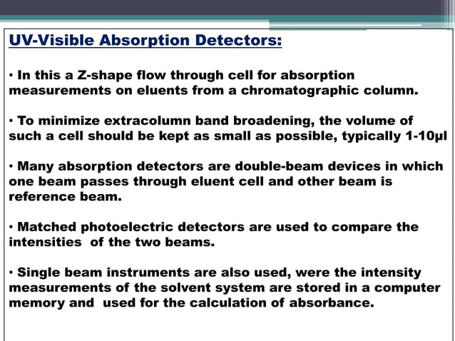 DETECTORS USED IN GAS CHROMATOGRAPHY AND HPLC BY P.RAVISANKAR. | PPTX ...