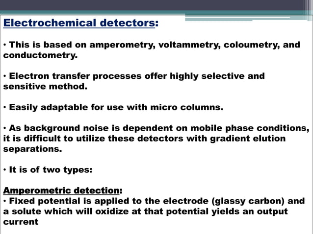 DETECTORS USED IN GAS CHROMATOGRAPHY AND HPLC BY P.RAVISANKAR. | PPTX ...