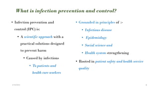 Infection Prevention and Control, By Dechasa Adare Mengistu (Ass ...