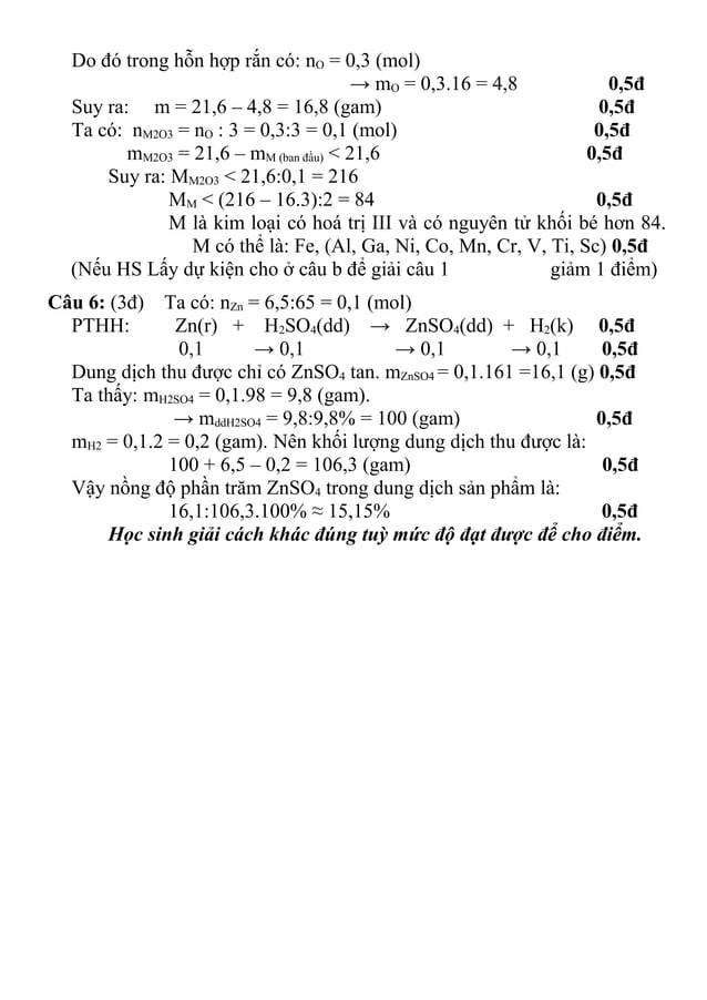 De chon hsg hoa 8 2942010 | PDF