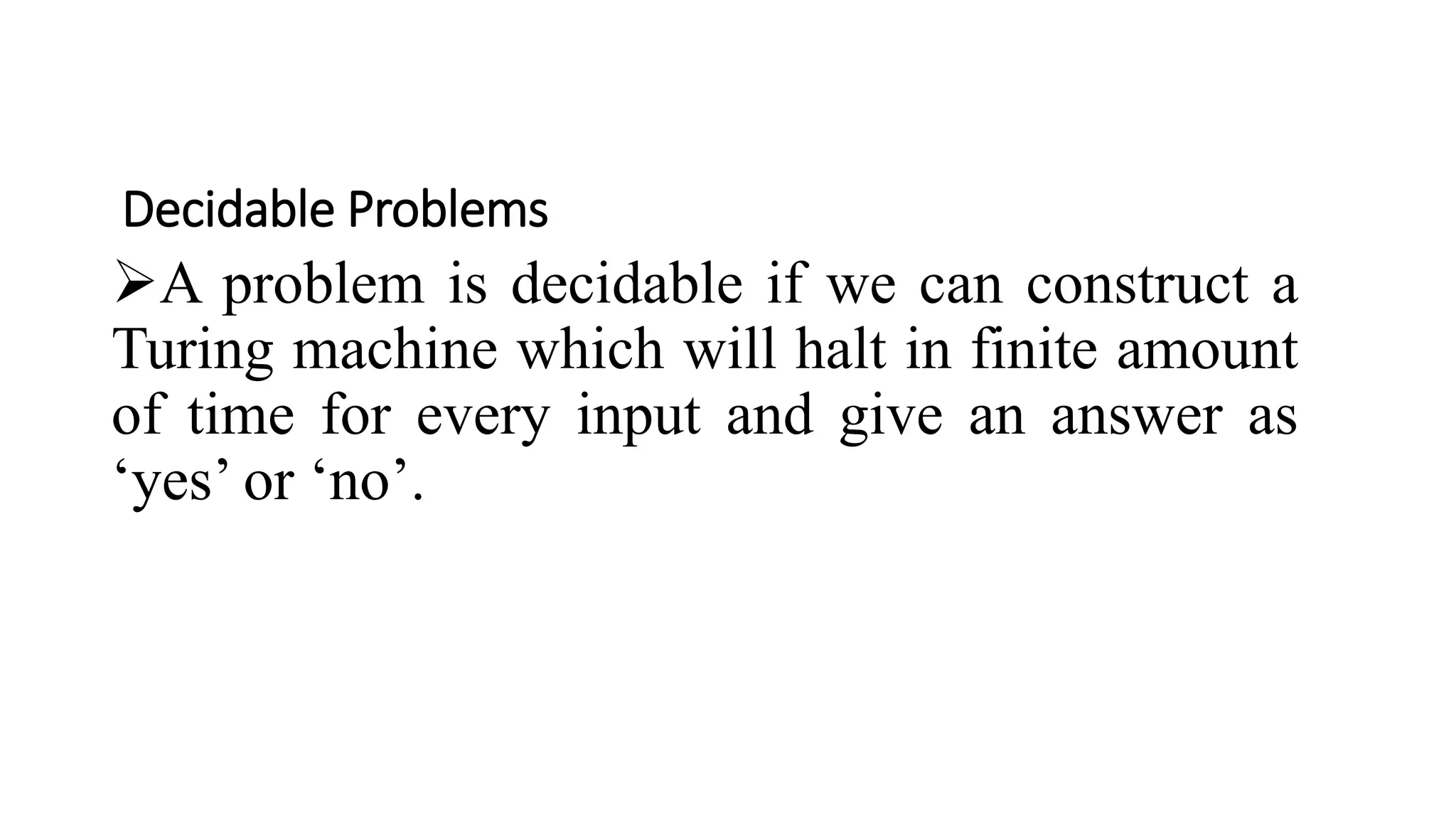 Decidable Problemspptx 