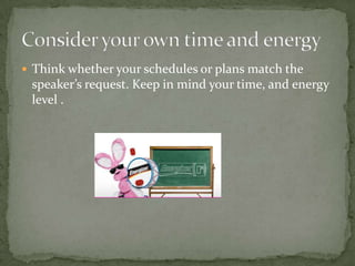 Decide To Listen | PPTX