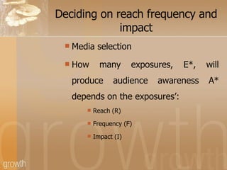 Deciding On Media And Measuring Effectiveness 1 | PPT