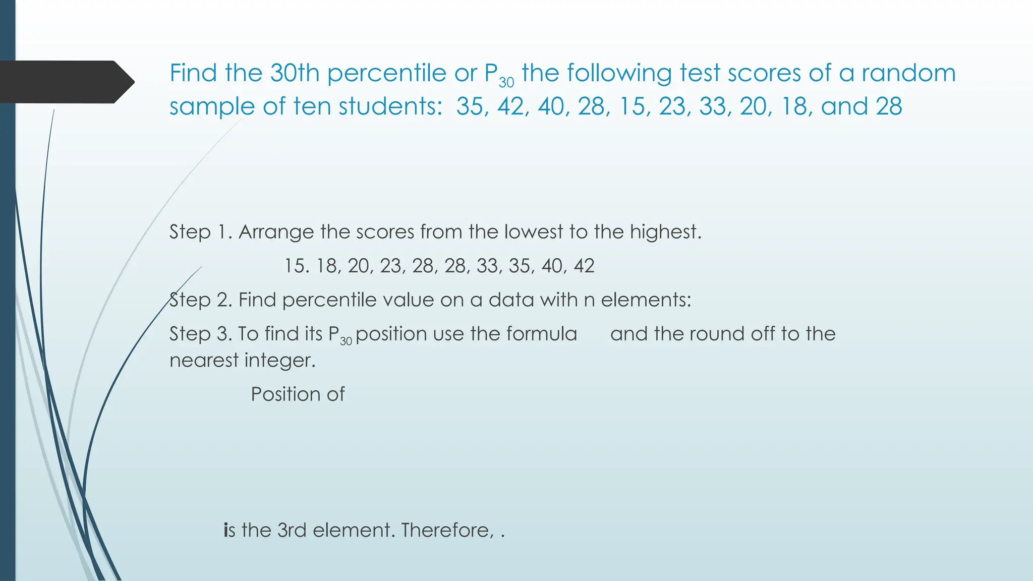 Introduction to Decile and Percentile topic | PPTX