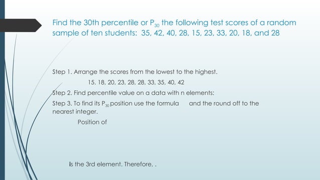 Introduction to Decile and Percentile topic | PPTX
