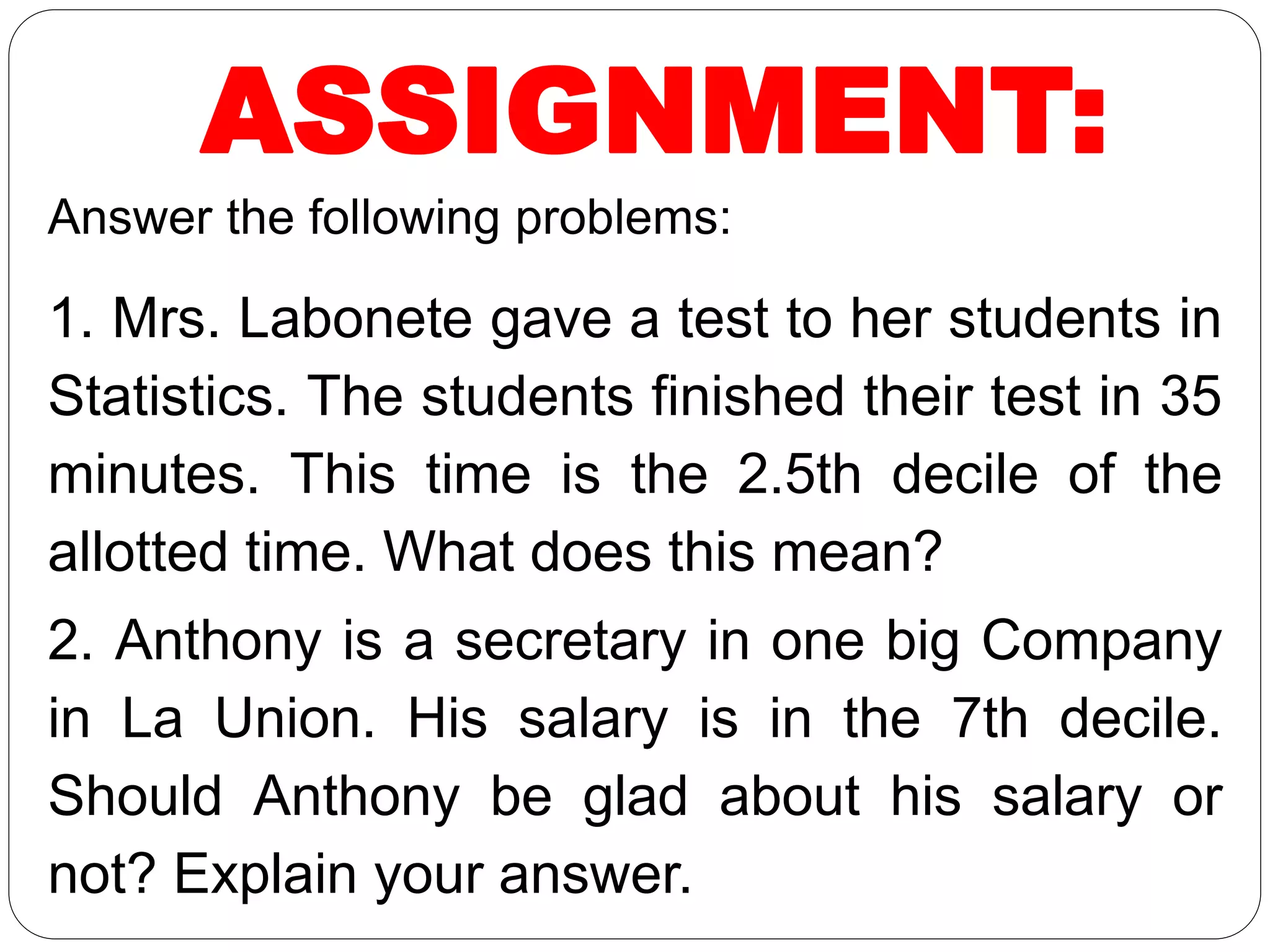 DECILE FOR UNGROUPED DATA-MOV 4 COPY.pptx