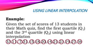 decile ungrouped data.pptx