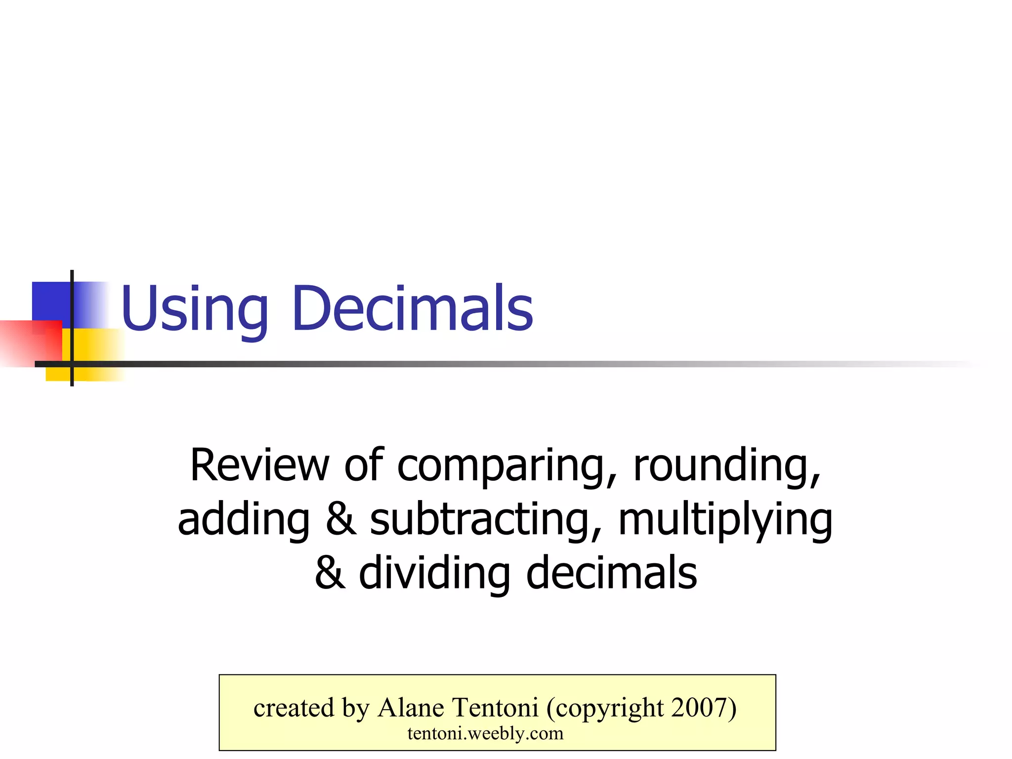 Decimal | PPT