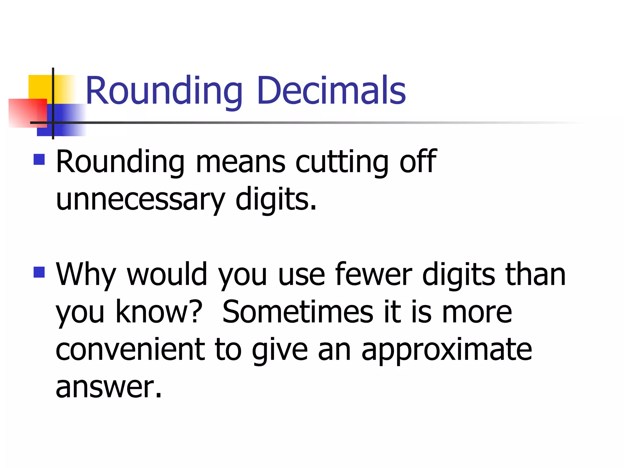 Decimal | PPT