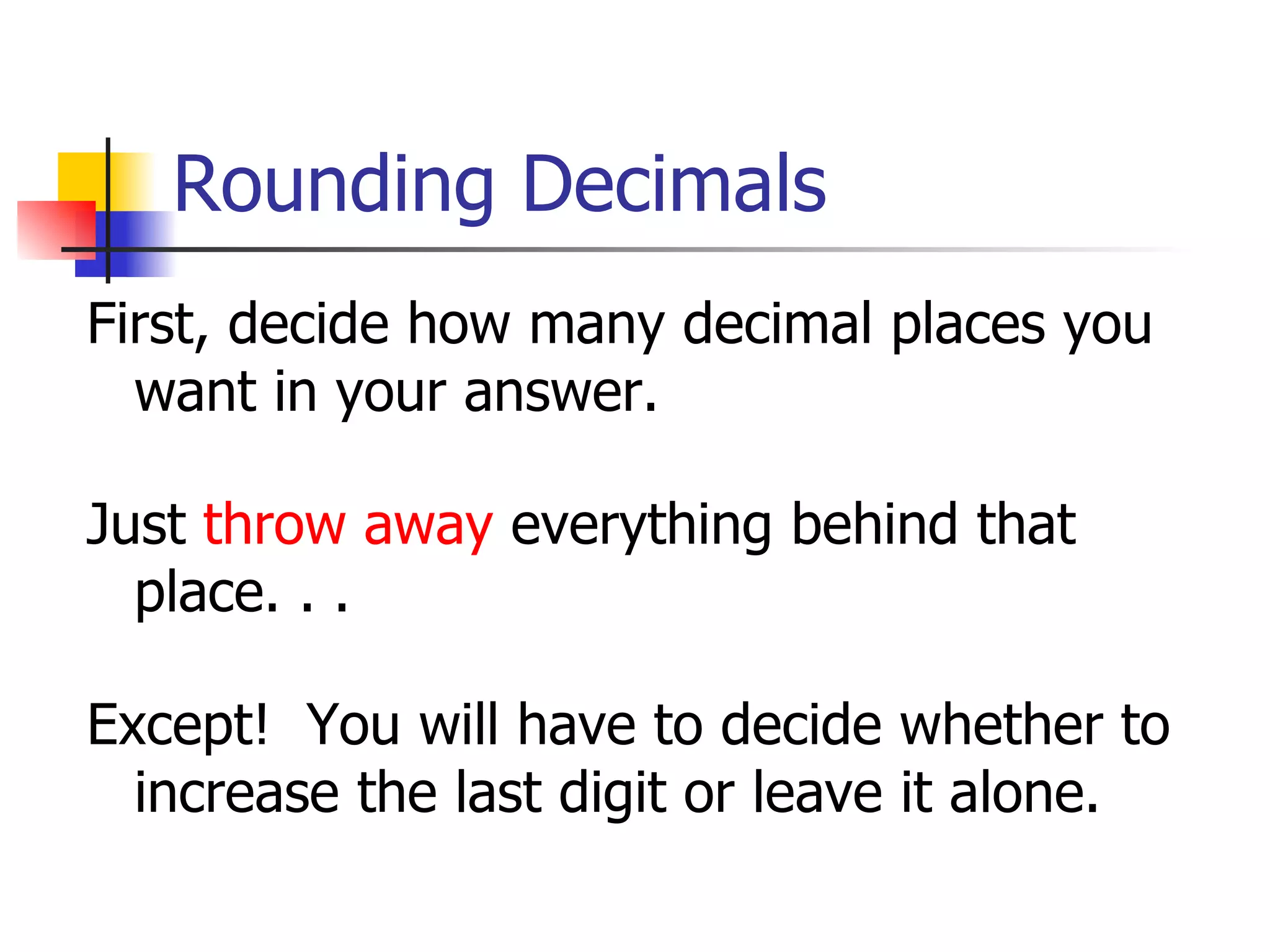 Decimal | PPT