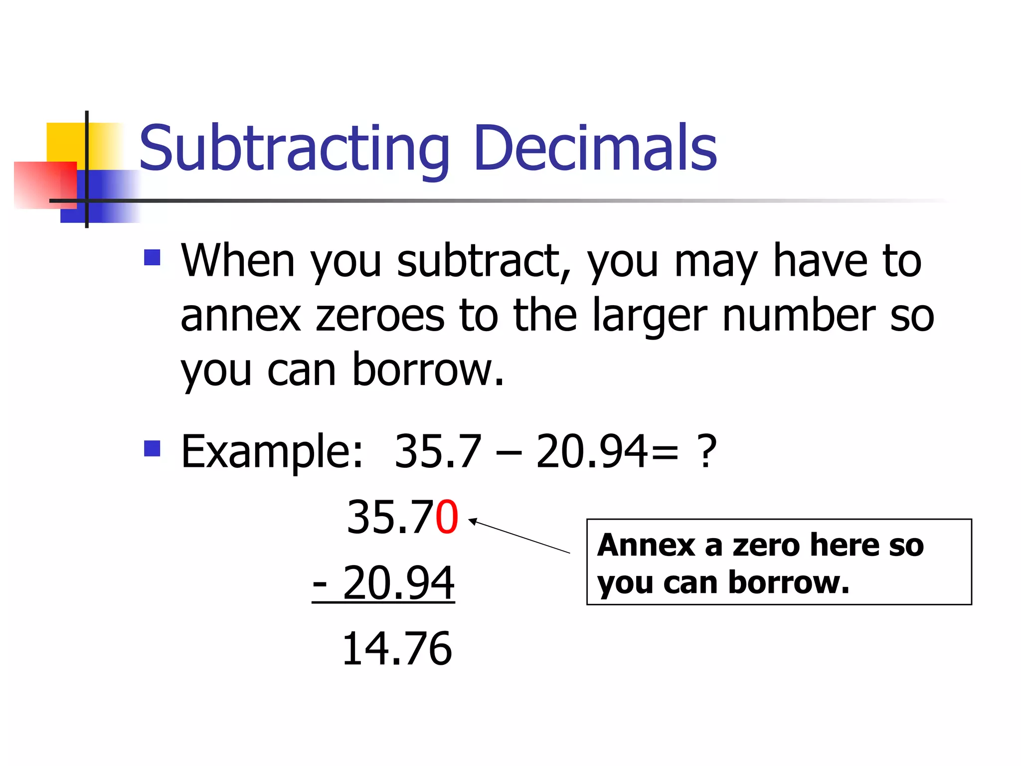 Decimal | PPT