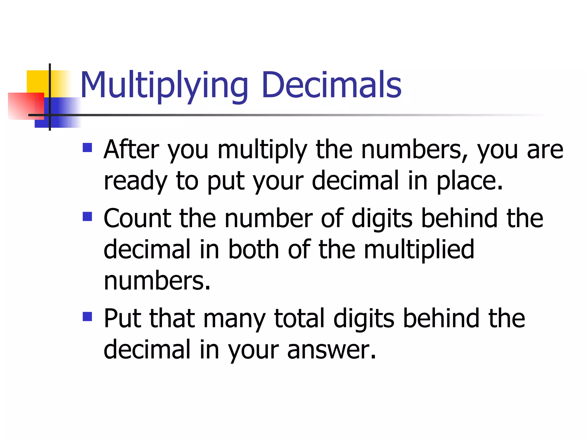 Decimal | PPT