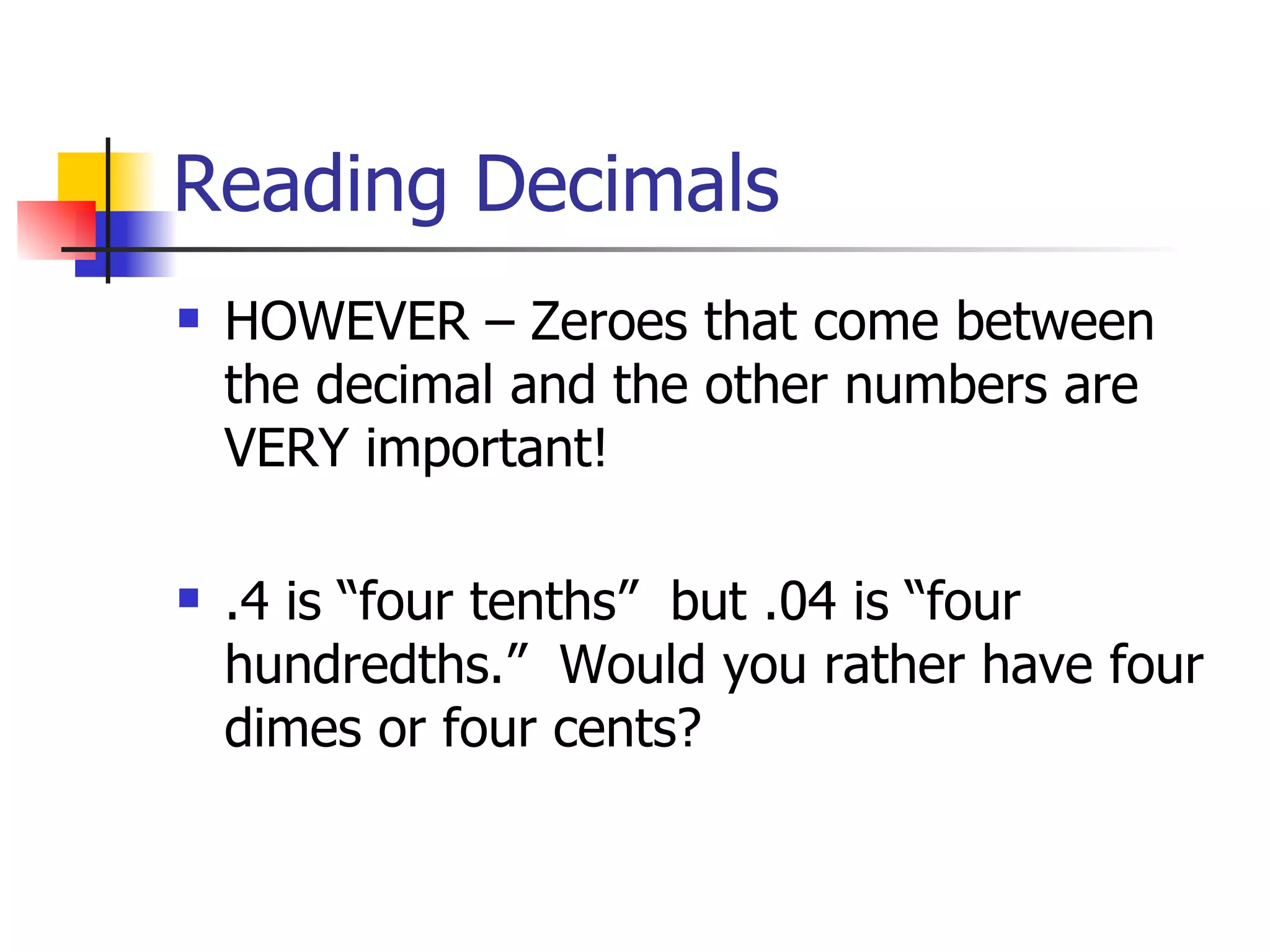 Decimal | PPT