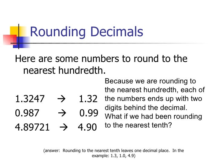 Decimal decimal