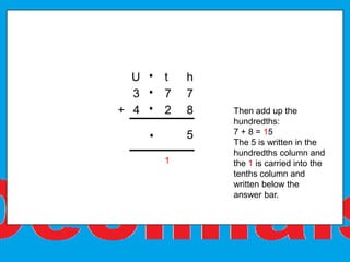 Adding Decimals | PPTX