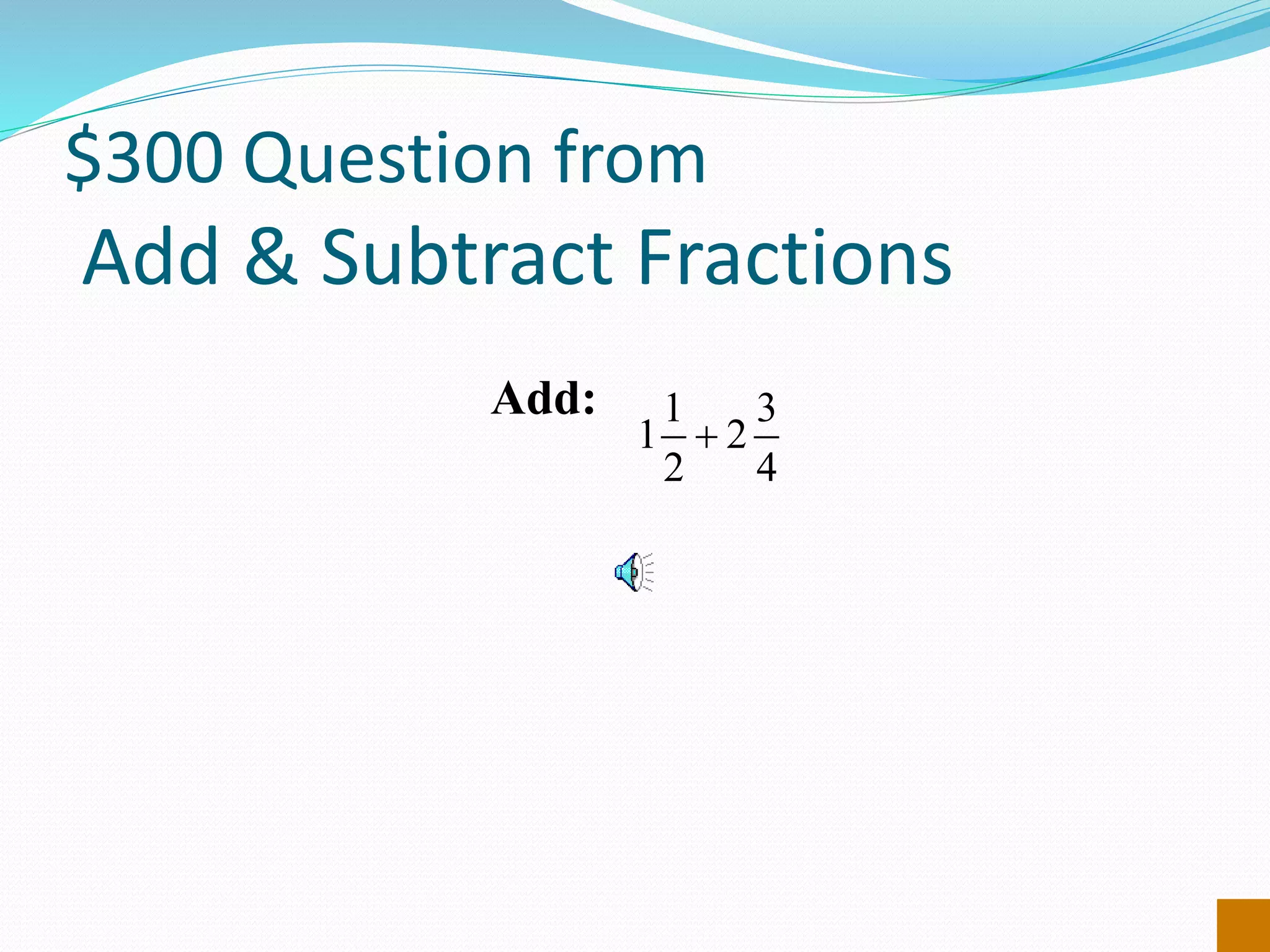 Decimal and Fraction Jeopardy - A Game for Developmental Math | PPTX ...