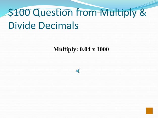Decimal and Fraction Jeopardy - A Game for Developmental Math | PPTX ...