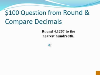 Decimal and Fraction Jeopardy - A Game for Developmental Math | PPTX