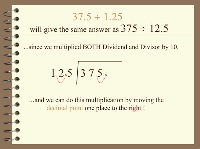 Decimal division | PPT