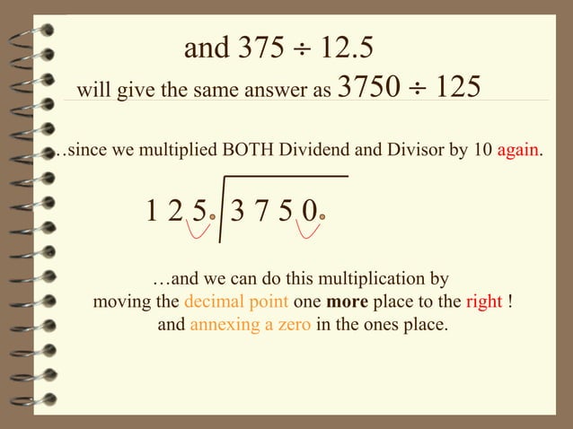 Decimal division | PPT