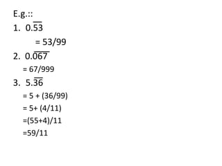 Decimal fraction | PPTX