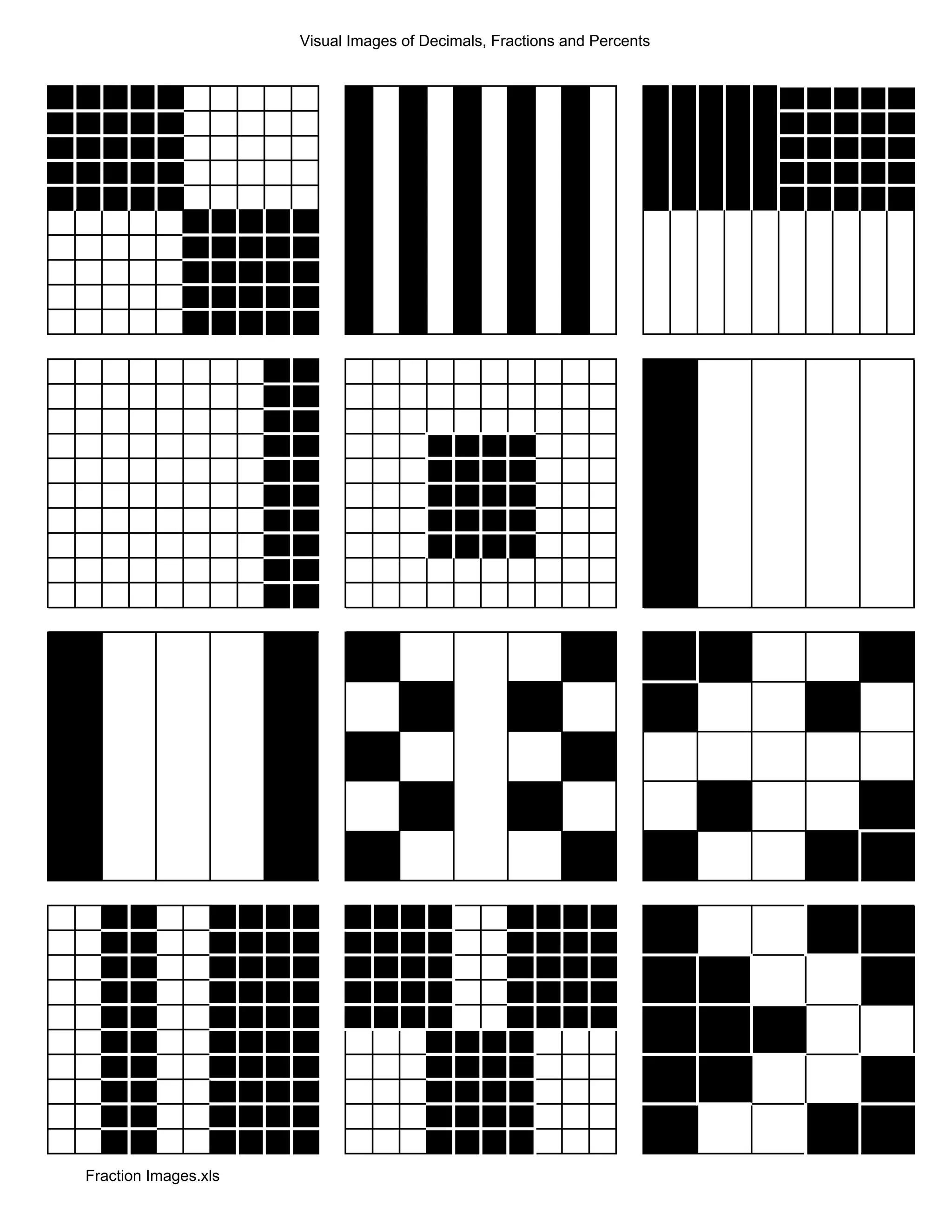 Decimal grid flash | PDF | Primary Education | Education