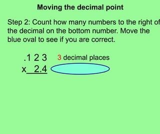 Decimal multiplication | PPTX