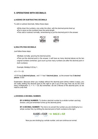 Decimalnumbers | PDF