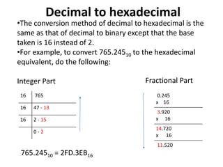 Decimal number system | PPTX