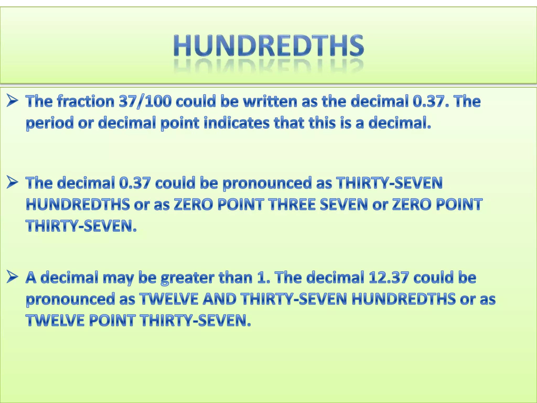 Decimal powerpoint presentation(1) | PPTX