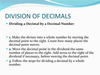 Decimals | PPT